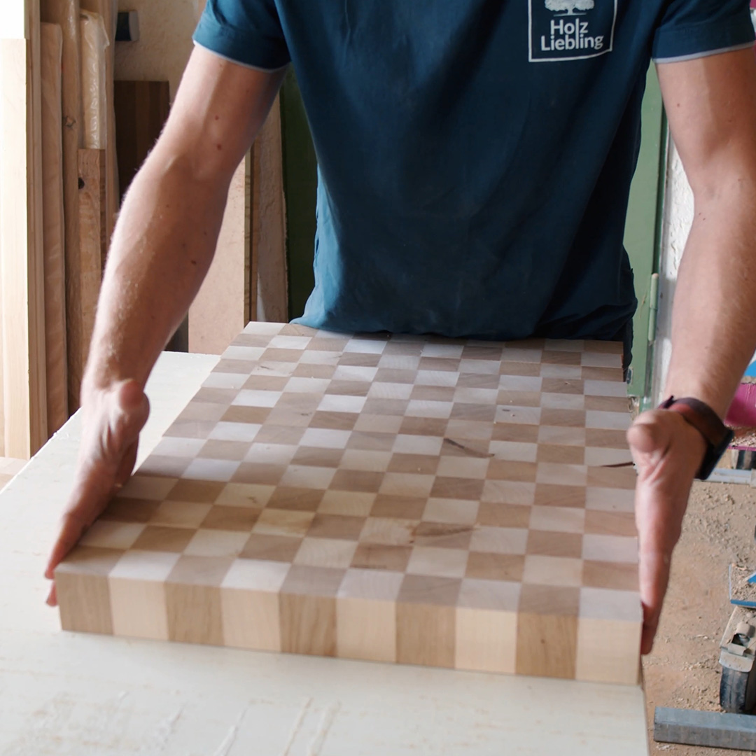 Wie baue ich ein Stirnholz-Schneidebrett? - Holz-Liebling DIY