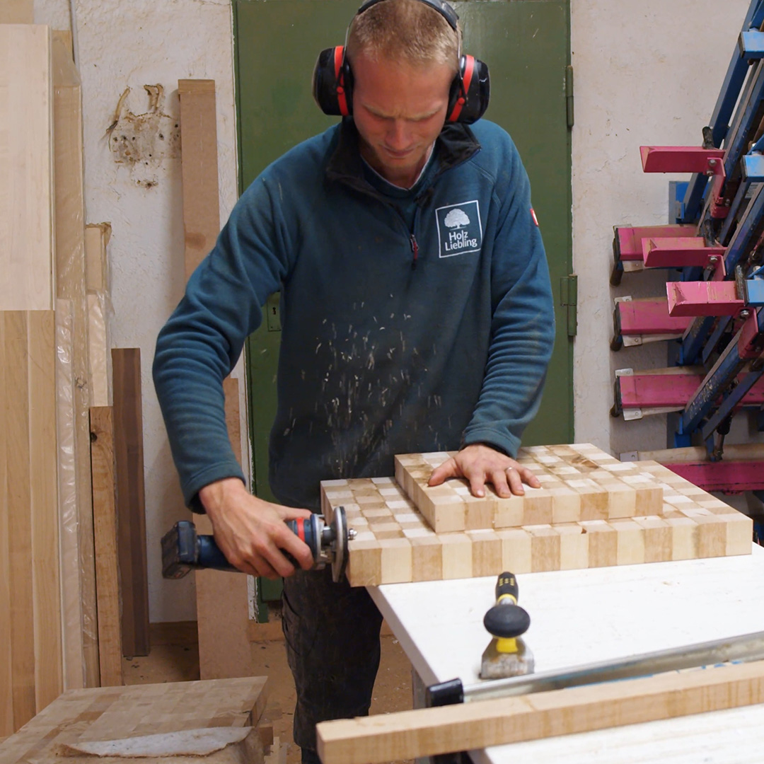 Wie baue ich ein Stirnholz-Schneidebrett? - Holz-Liebling DIY
